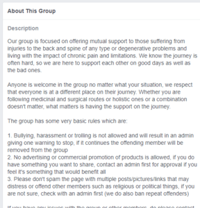 Chronic Pain Sufferers Support Groups - A New Group Rising